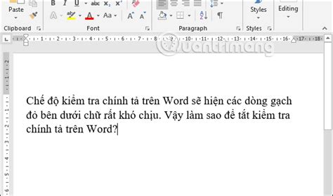 How To Turn Off Spell Checking In Word