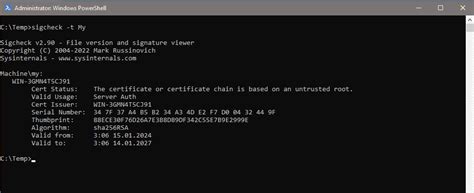 How To Verify Digital File Signatures Using Sigcheck Cheap Windows Vps