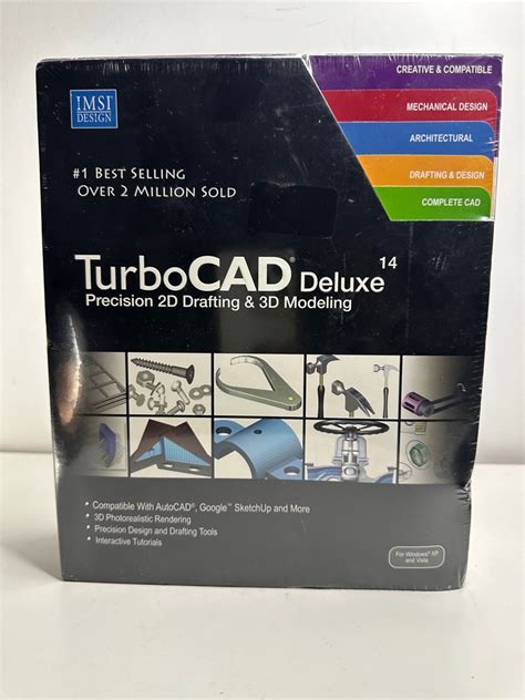 Turbocad Deluxe 14 Precision 2d Drafting And 3d Modeling Hobbies And Toys