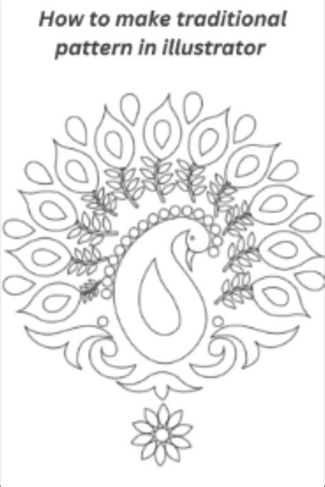How To Make A Traditional Pattern In Illustrator Video Illustration
