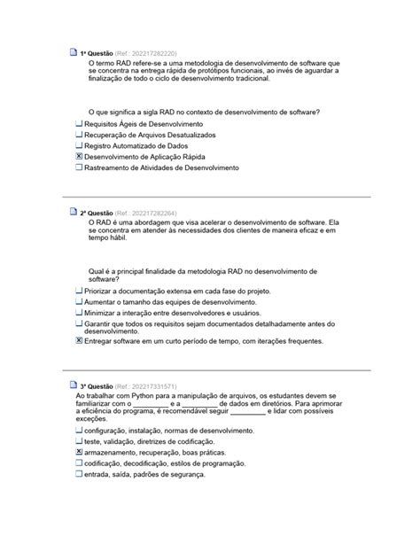 Desenvolvimento Rapido Em Aplicações Em Python Pdf Ciência Da
