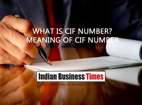 What Is The Cif Number For Indian Banks How To Find Cif Number