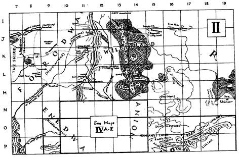 Первая карта по Властелину Колец 2 Карты Средиземья