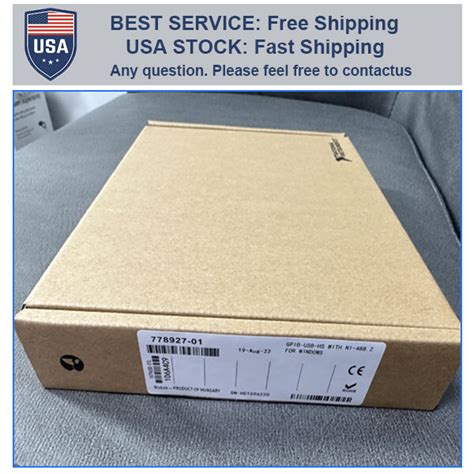 Sealed National Instruments Gpib Usb Hs Adapter Controller Ieee488 Ni 778927 01 Ebay