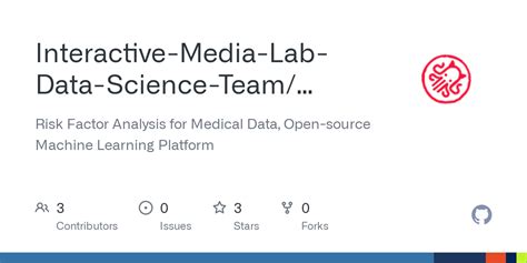 Github Interactive Media Lab Data Science Team Interactive Machine