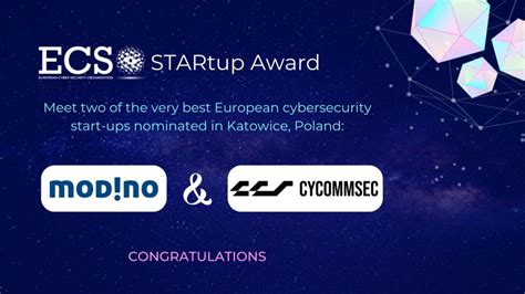 European Cyber Security Organisation Ecso On Linkedin Ecso Congratulates And