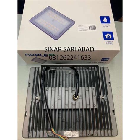 Promo Lampu Sorot Led Opple Watt Flood Light W Putih Kuning Diskon Di Seller Pt