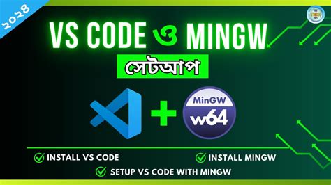 how to install vs code and set up vs code with mingw for c c in 2024