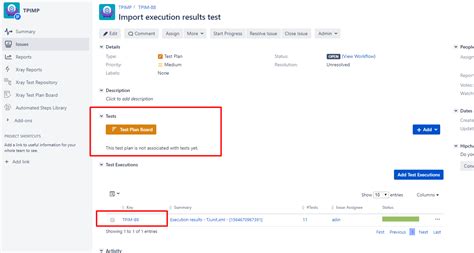 Xray 4330 Tests Are Not Being Added To The Test Plan When Importing
