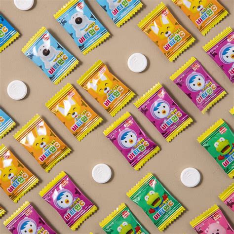 [現貨🇰🇷韓國零食]韓國直送 ️뽀로로 비타민c Pororo維他命c片 水蜜桃口味🍑 蝦皮購物