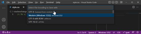 Stop VS Code From Auto Guessing Encoding Super User