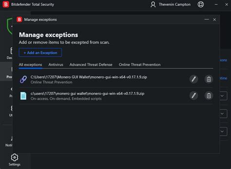 Bitdefender Blocks Monero Gui Even After Whitelist Rmonero