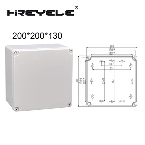 Din Rail ABS IP Protection Level Plastic Enclosure Box Electronic