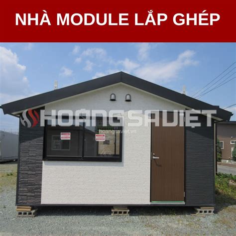 Thiết kế nhà module lắp ghép đẹp giá rẻ hiện đại