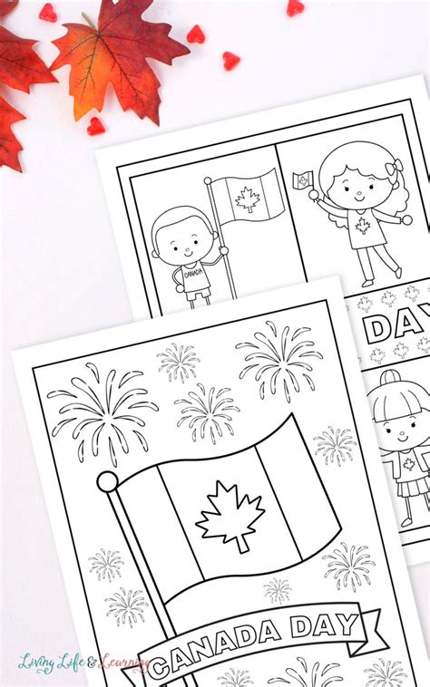 Canada Day Coloring Pages