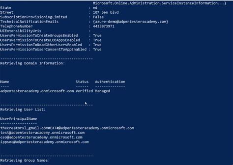 [authenticated][information gathering] automated microsoft 365 office