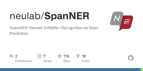 Github Neulabspanner Spanner Named Entityre Recognition As Span