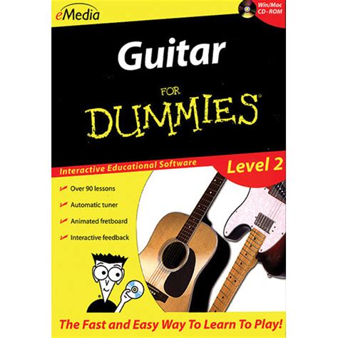 Emedia Music Cd Rom Guitar For Dummies Level 2 Fd09107 Bandh