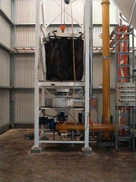 Bulk Bag Unloading Equipment InSkip Dust And Fume Extraction