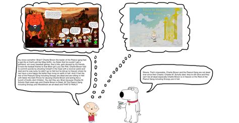 Brian And Stewie Thinking About The Peanuts By Mrtoonlover83 On Deviantart