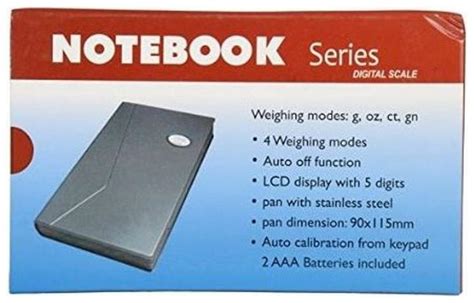 Buy Kudos Notebook Series Digital Scale With 5 Digits Lcd Display 500g