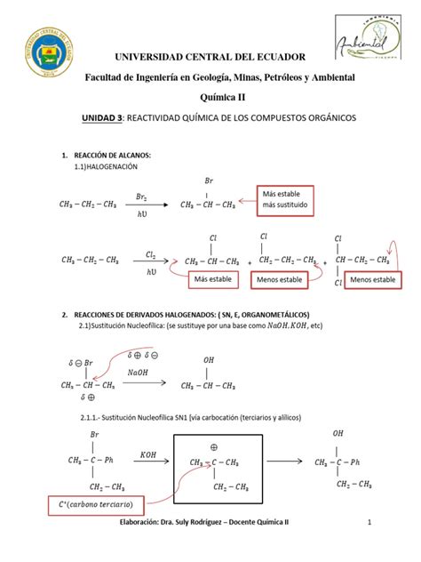Reactividad QuÍmica Pdf Moléculas Química