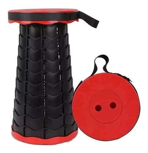 Asiento Tubo Plegable Retractil Portatil Para Exteriores