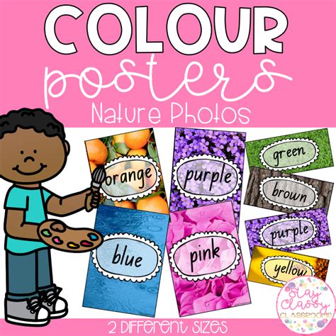 Colour Posters Nature Photos Stay Classy Classrooms