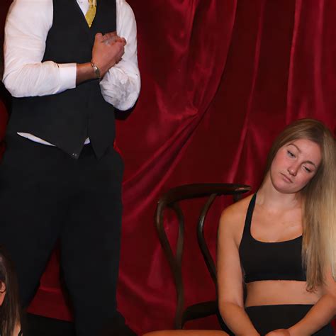 A Photo From A Stage Hypnosis Show By Hypnotized Girls On Deviantart