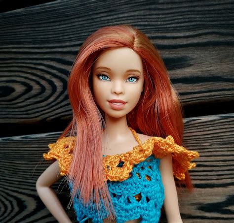 Ooak Barbie Summer Doll Barbie Repaint Doll Custom Barbie Etsy