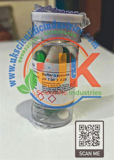 Buffer Capsules Ph 700 At ₹ 320ml Hydrogen Ion Buffer Solution In New Delhi Id 2854015398233