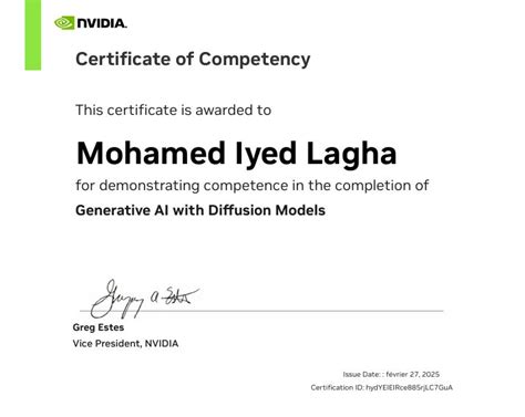 Generativeai Ai Machinelearning Nvidia Deeplearning Techinnovation Mohamed Iyed Lagha