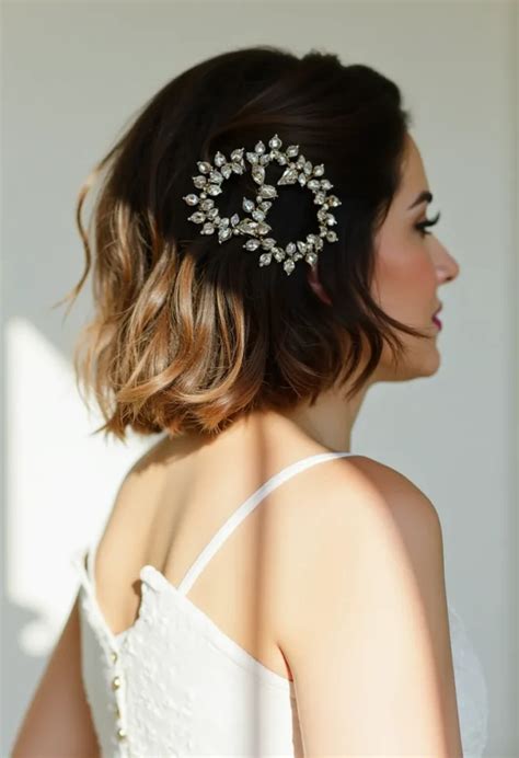 11 Stunning Wedding Hairstyles For Short Hair That Wow Wedpreppro