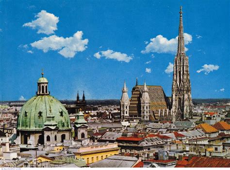 Vienna St Stephen S Cathedral Vienna Austria Postcard 1687