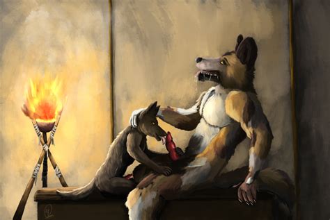 Rule 34 Absurd Res African Wild Dog Anatomically Correct Animal Genitalia Animal Penis Anthro