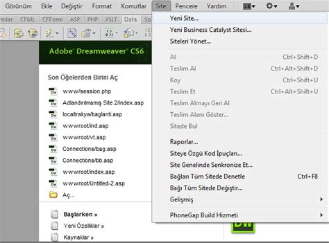 Dreamweaver Ftp Site Tanımlama Cs6