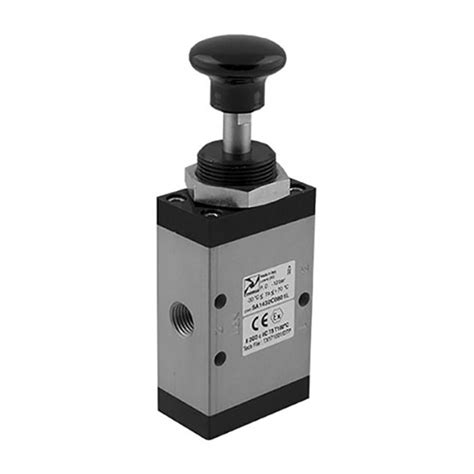 Npt Push Button Version Fluid Power Cylinders Actuators Pneumax Limited