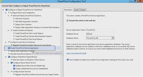 configuration steps of powerpivot for sharepoint 2013 sharepoint pals