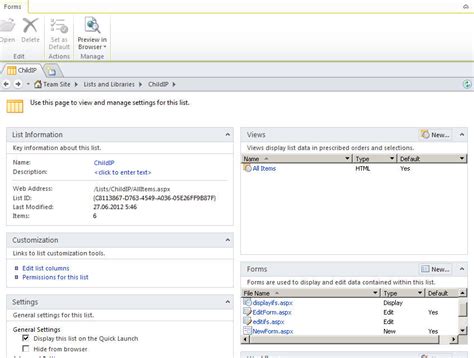 list settings form setings infopath designer wont open sharepoint
