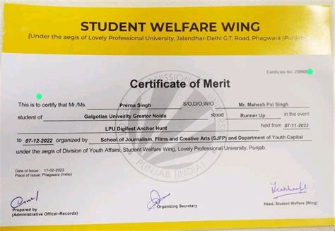 The Prerna Singh On Linkedin Second Position In Anchors Hunt