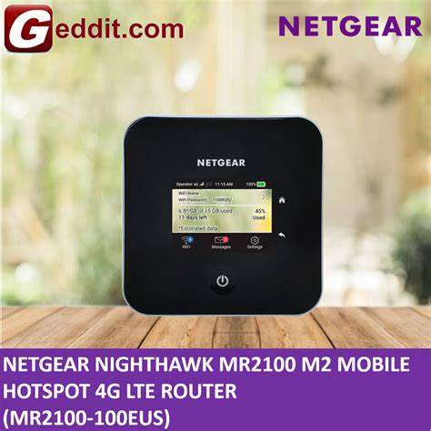 Netgear Nighthawk Mr M Mobile Hotspot G Lte Router Mr Eus Lazada