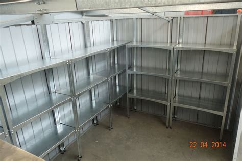 Полки металлические Barnas для хозяйственных построек