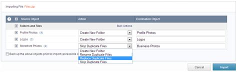 Bulk File Import And Export Caspio Online Help