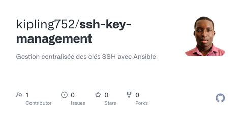 Github Kipling752ssh Key Management Gestion Centralisée Des Clés