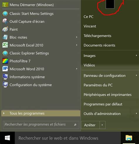 Classic Shell • View Topic User Picture Still Visible Whereas It Should Not