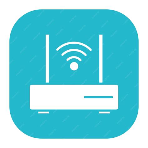 Premium Vector Router Vector Illustration