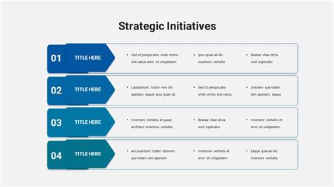 Strategic Initiatives Template Slidebazaar
