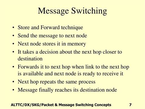 Ppt Packet Message Switching Concepts Powerpoint Presentation Free Download Id 6721778