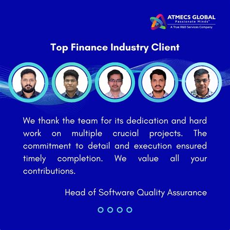 Atmecs Global Inc On Linkedin Hardwork Teamwork Appreciationpost