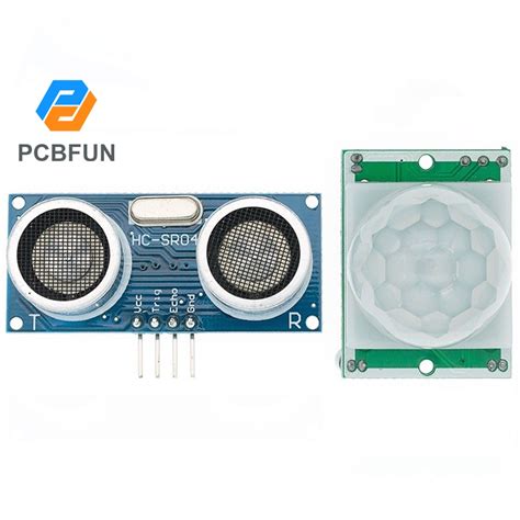 Pcbfun Hc Sr501 Hc Sr04 ปรับ Ir Pyroelectric อินฟราเรด Mini Pir Human Sensor เครื่องตรวจจับโมดูล
